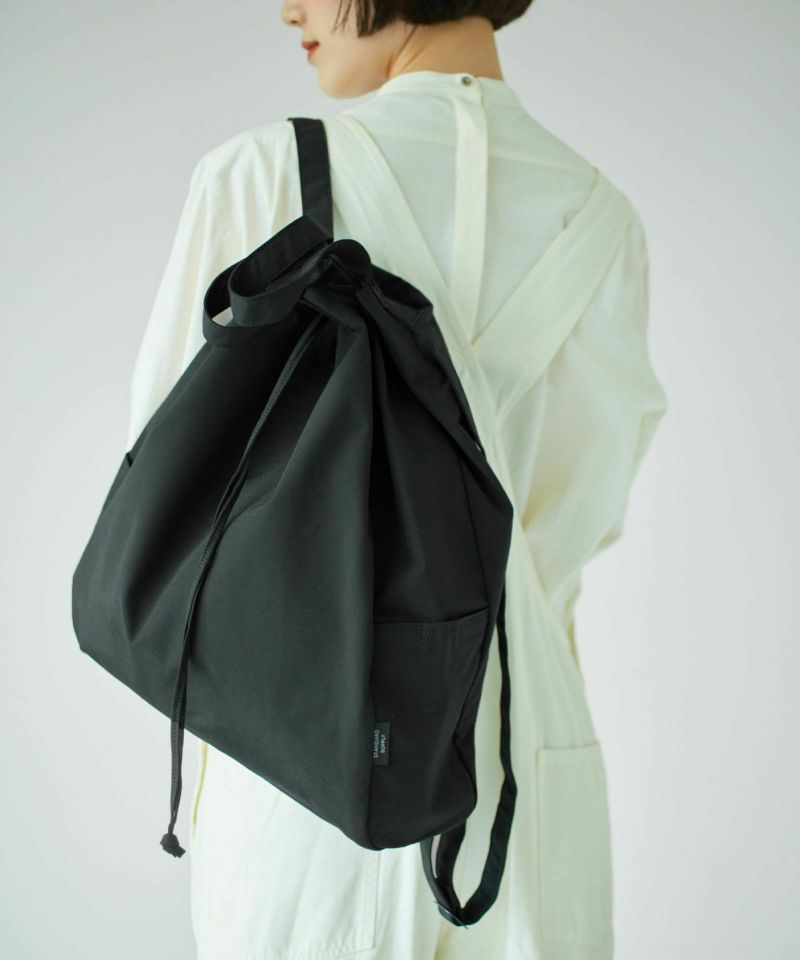 Standard Supply 2-Way Knap Sack Black – Tonari shop